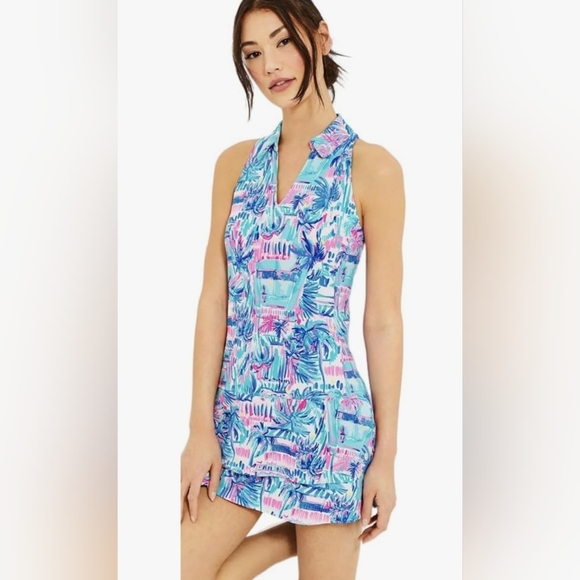 Lilly Pulitzer | Dresses | Nwt Lilly Pulitzer Upf 5 Dania Ravello Blue ...